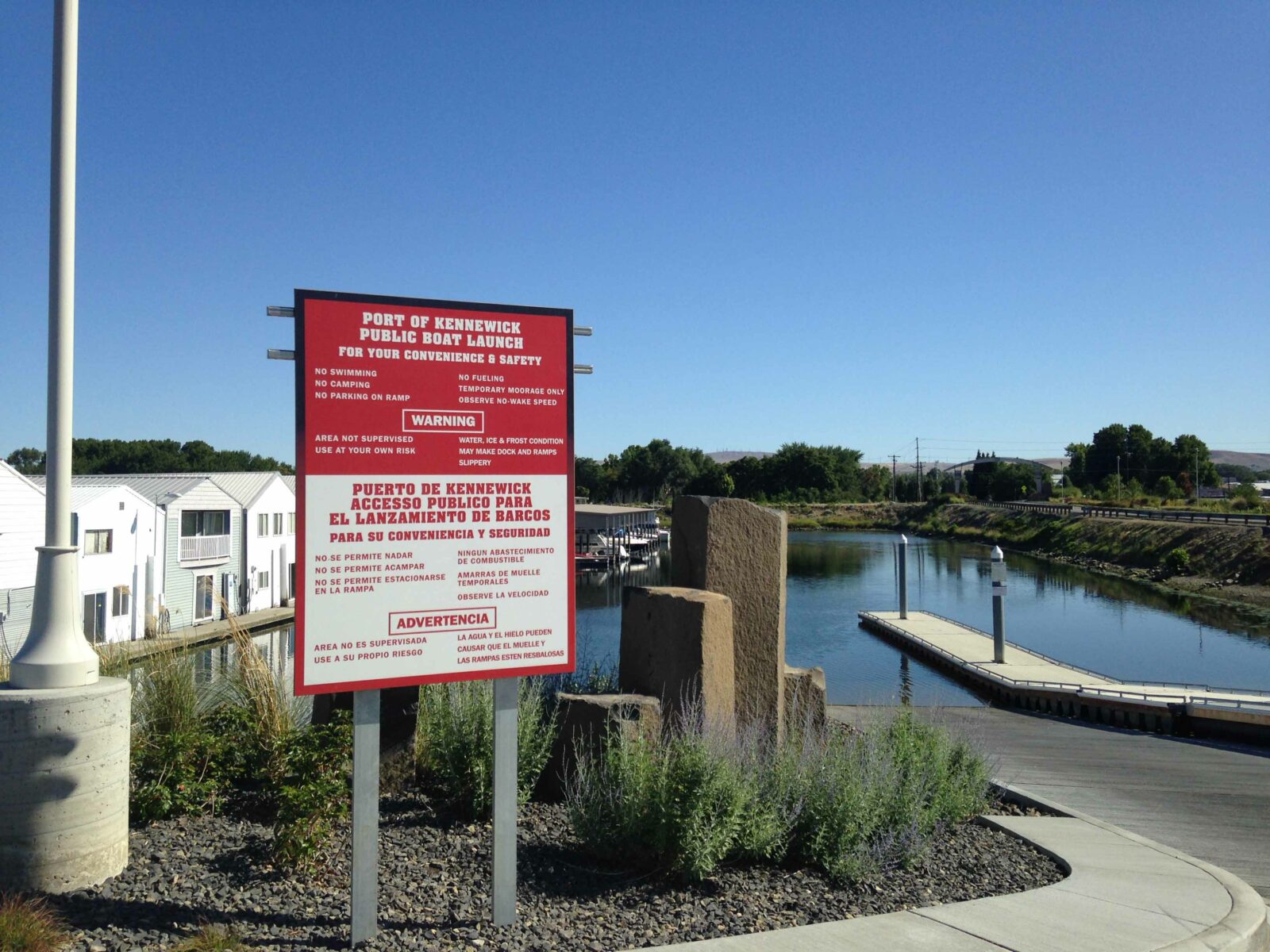 Clover Island Boat Launch Reopens to the Public - Port of Kennewick